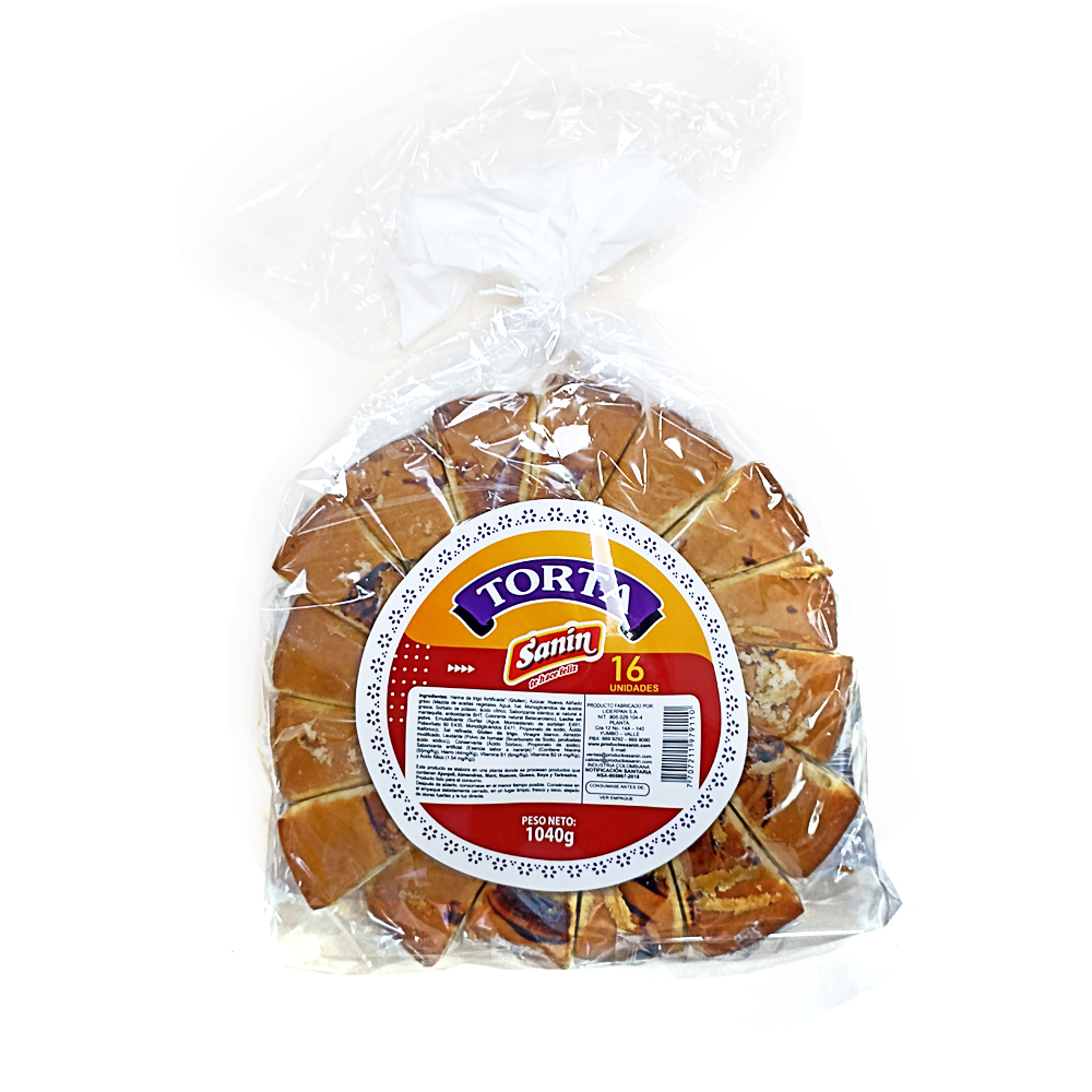 Torta individual x16 | Sanin